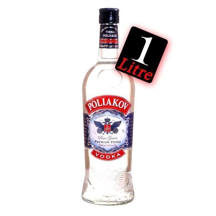 Vodka Poliakov 1L - La cave Cdiscount