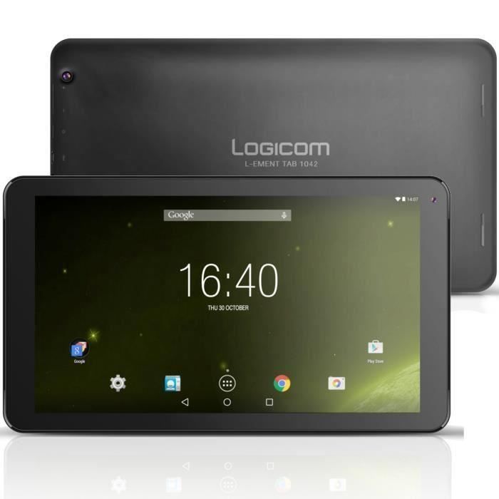 LOGICOM Tablette Tactile - L-EMENT Tab 1042 - 10,1'' HD - 1Go RAM ...