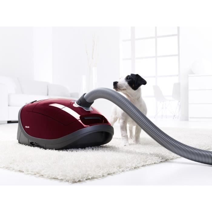 Aspirateur Miele Complete C3 Cat&Dog PowerLine Rouge - Moteur Power ...