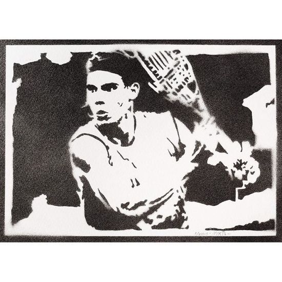Rafa Nad. Sports Poster Affiche Handmade Graffiti Street Art ...