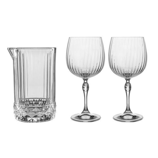 Bormioli Rocco 3 Piece 20 ans America Â« Gin & Tonic Set Pitcher ...