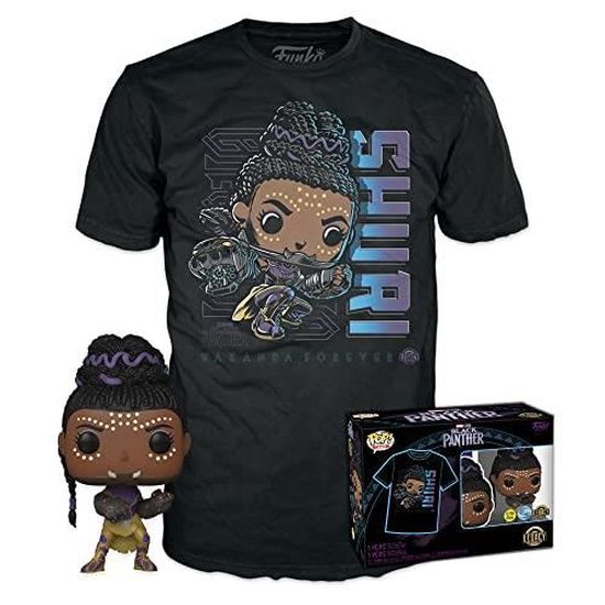 Figurine - FUNKO - Shuri - Marvel - Noir - Pop ! - Cdiscount Jeux - Jouets