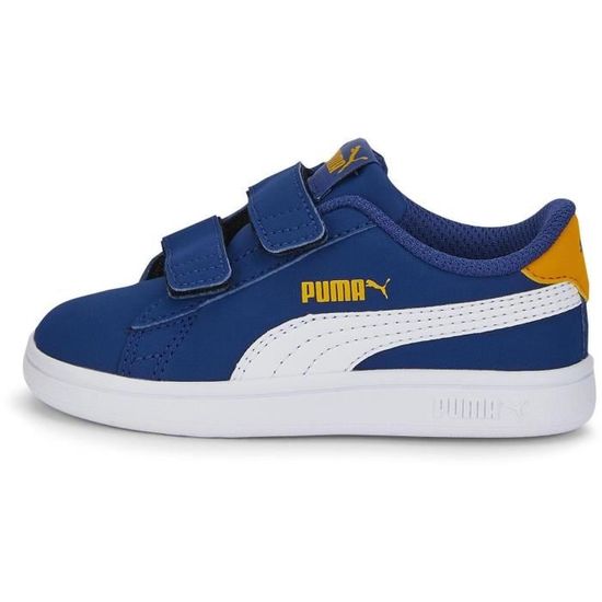 Baskets Puma Smash V2 Buck Jr Bleu - Cdiscount Chaussures