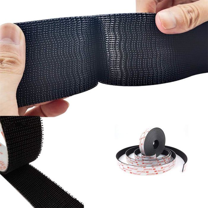 Velcro Autocollant Scratch Autocollant Auto-Adhésif Crochet et Boucle ...