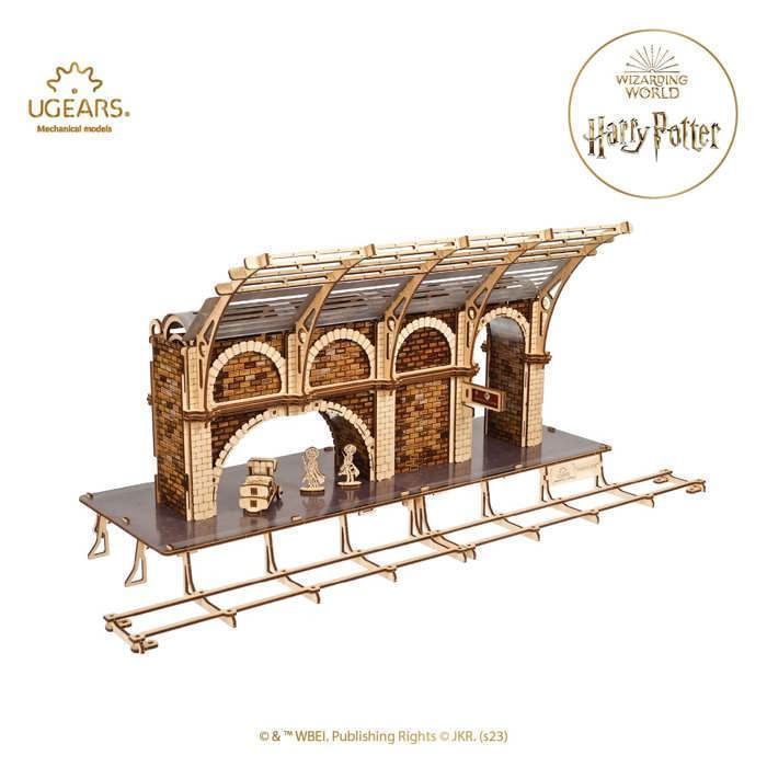 Platform 9 ¾™ - Ugears - Puzzle 3D en bois - Cdiscount Jeux - Jouets