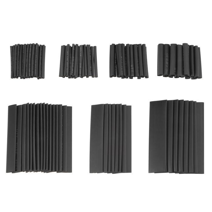 Gaine thermorétractable SOURCING MAP 127Pcs 2:1 Tuyau Kit ...
