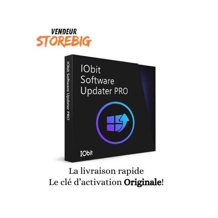 IObit Software Updater PRO 8 2026 (PC) (2 Appareil) - Clé D'activation ...