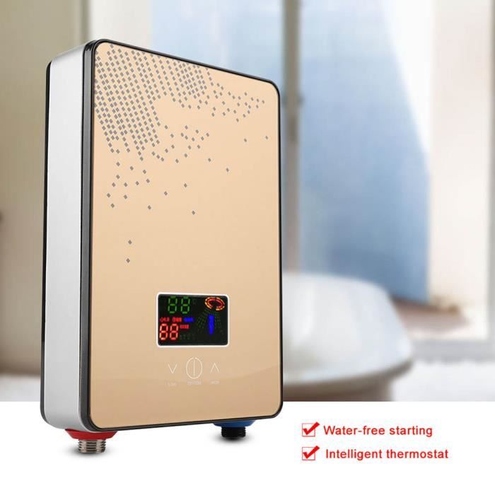 RHO - Douche de chauffe-eau électrique instantanée sans réservoir de ...