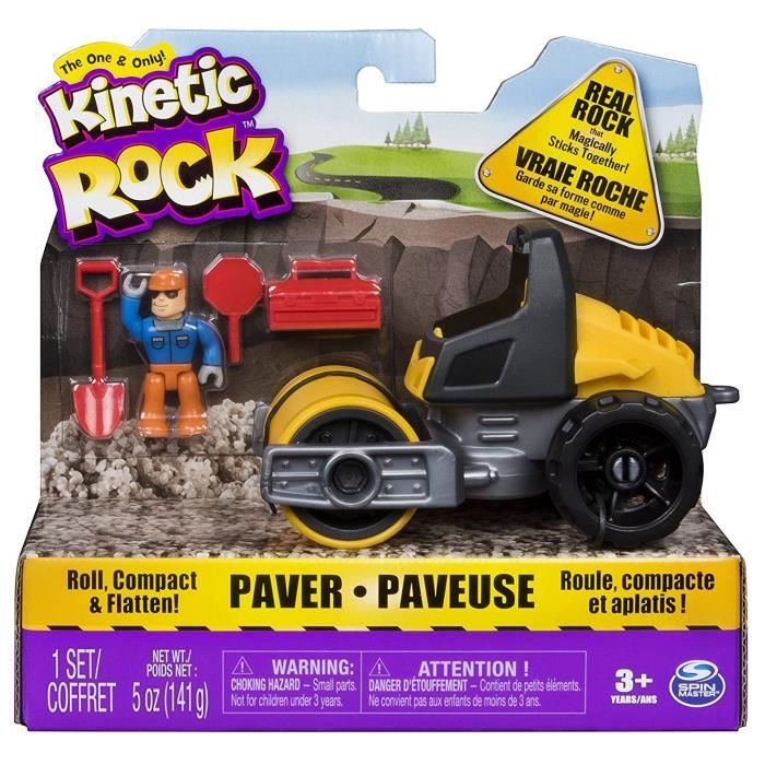 Kinetic Sand Rock Spin Master - Kinetic Rock - Jeu de sable pour ...