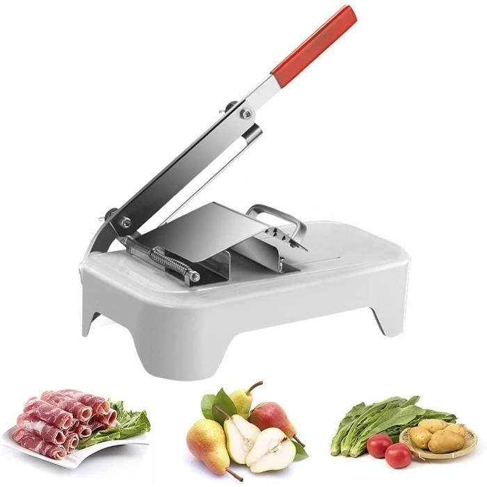 Trancheuse de viande congelée manuelle de ménage, coupe-rouleau de ...