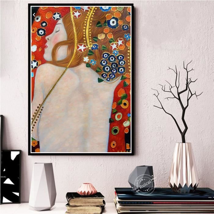 Impression de toile - Vintage - 30x40cm - Décoration murale - Salon ...