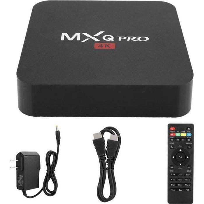 Smart TV Box MXQ PRO 4K RK3229 1 + 8G WiFi BT STB HD Smart Media pour Android 7.1 - Cdiscount TV ...