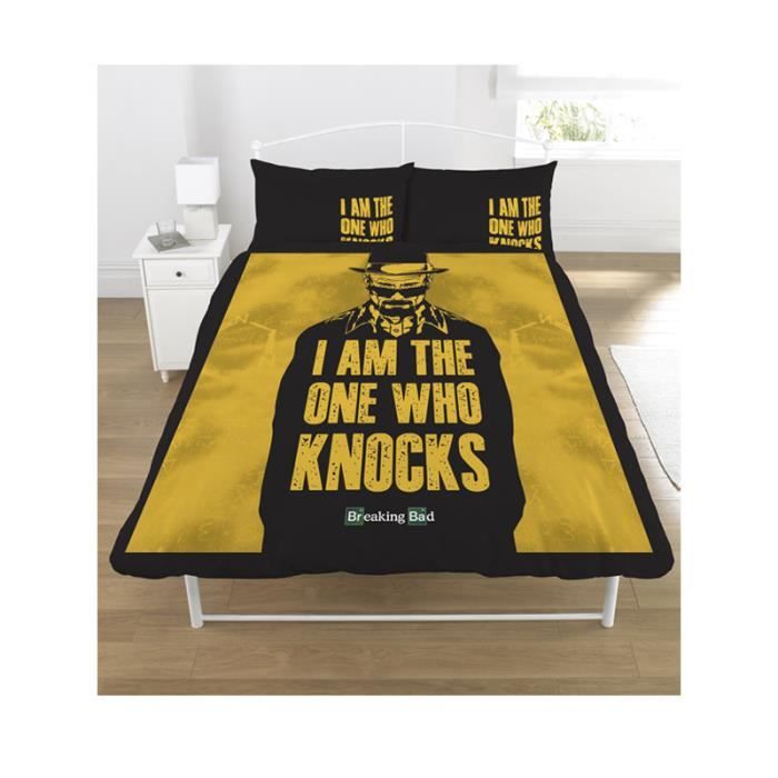 BREAKING BAD Parure housse de couette + taie 2 per - Cdiscount Maison