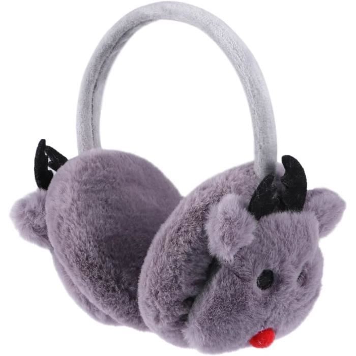 De Noël Oreilles Enfants Mignon Renne Cache- Oreilles D' Hiver En Plein ...