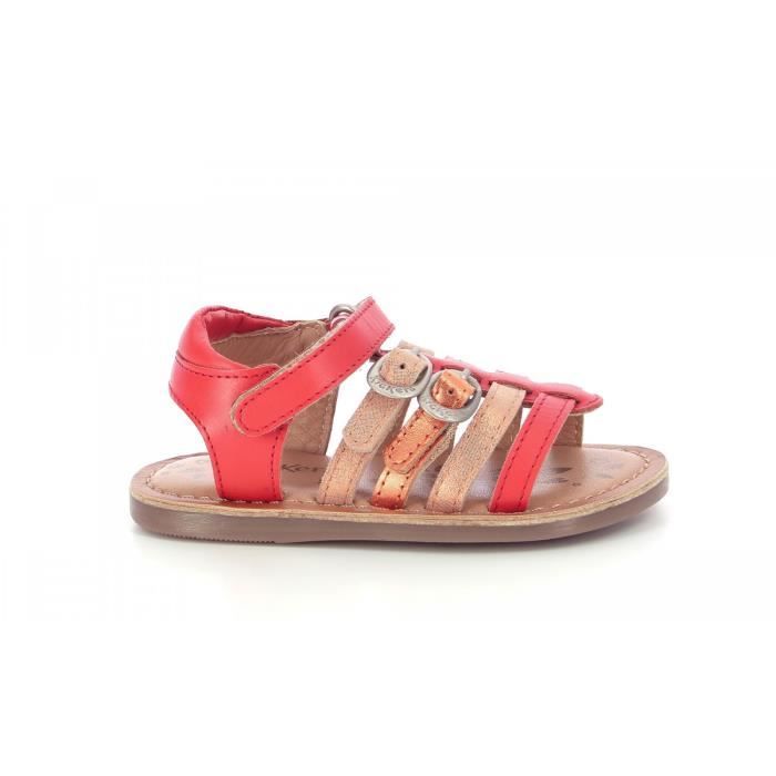 KICKERS Sandales Diveta Orange - Cdiscount Chaussures