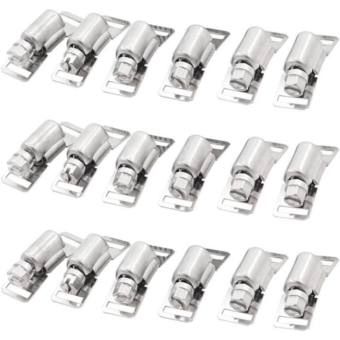 Fixations De Tuyau En Acier Inoxydable 304 Boucle De Tête Pour Collier ...