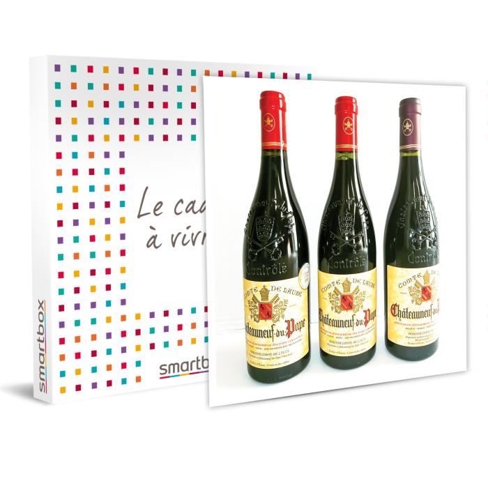 Smartbox - 6 bouteilles de vin rouge Châteauneuf-du-Pape entre 2013 et ...