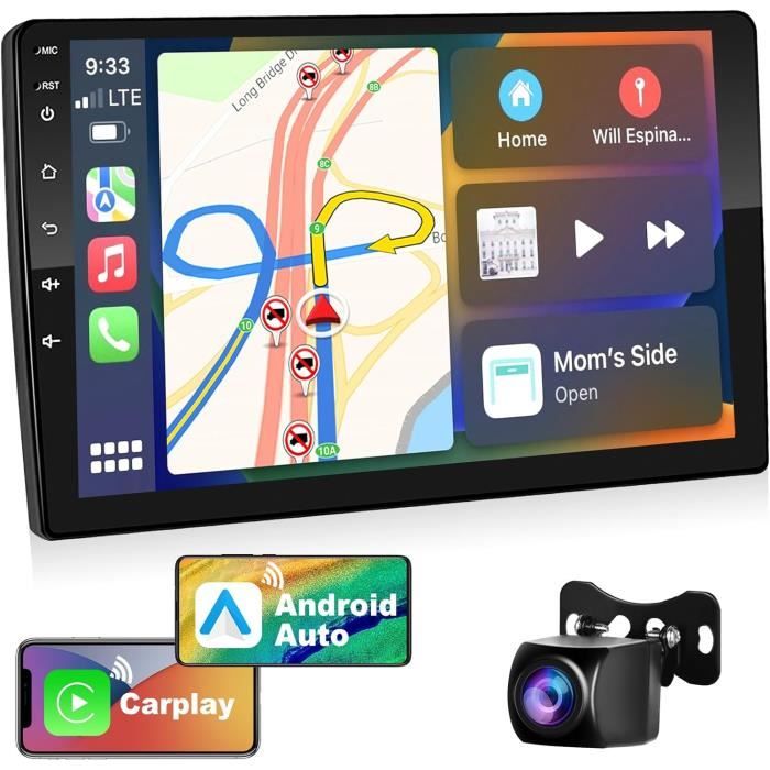 2G+32G Autoradio Stéréo Android 2 Din Avec Apple Carplay Android Auto Sans Fil, Autoradio ...