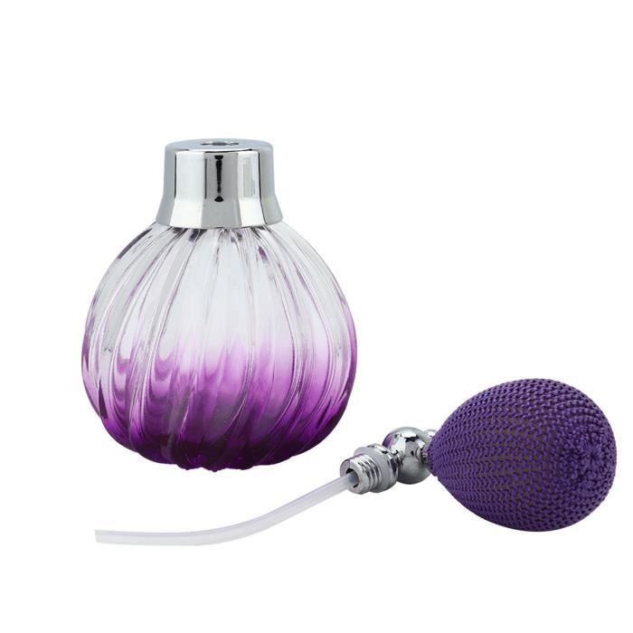 Bouteille de parfum en verre sergé 90ML Bouteille de parfum ...