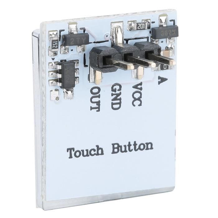 Zerone Module De Bouton De Commutation Tactile Capacitif 2 Pièces Httm
