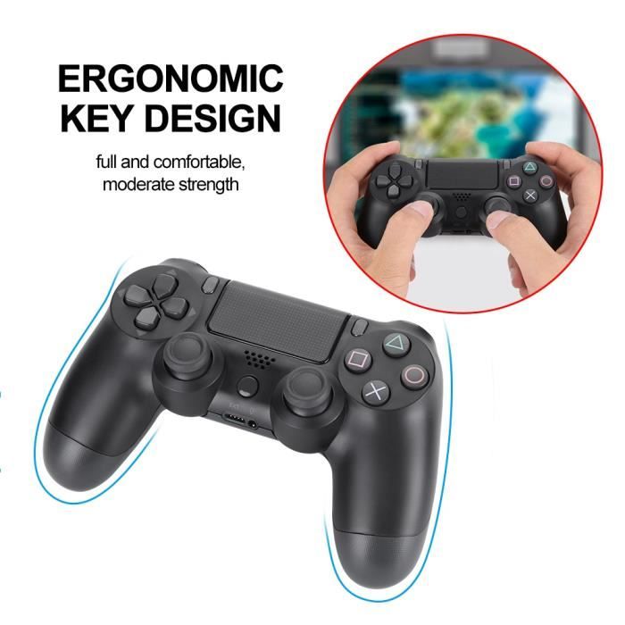 Manette PC sans Fil de jeu Bluetooth Gamepad Poignée de jeu complète ...