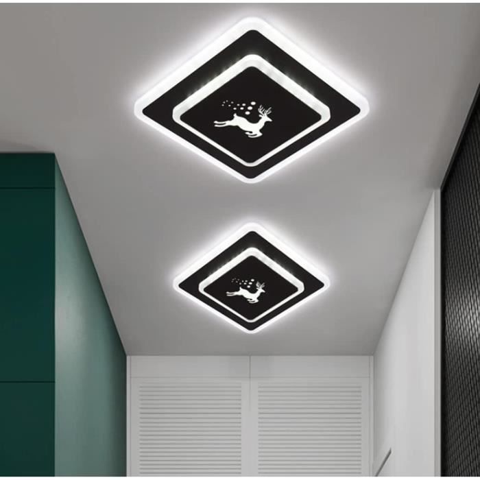 Led Gradable Lampe De Plafond Créatif Cerf Concevoir Moderne Entrée ...