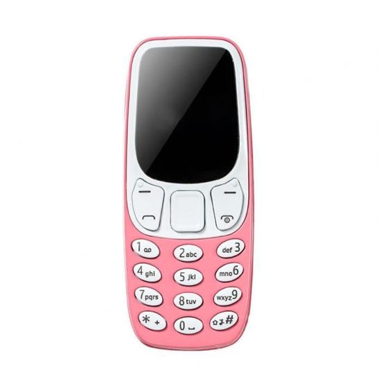 Rose-Mini téléphone portable L8STAR BM70, sans fil, Bluetooth, écouteur ...