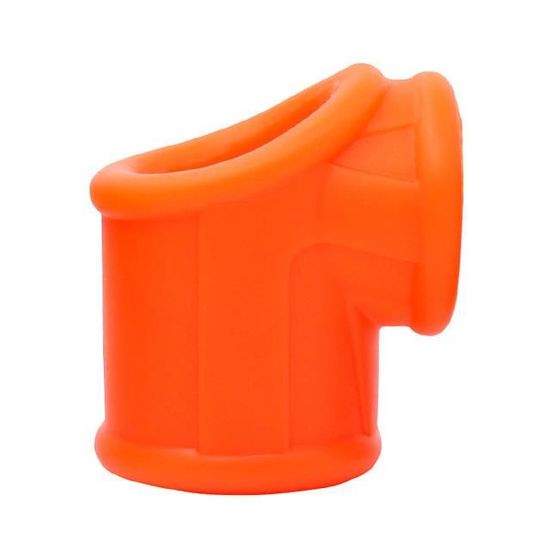 Orange-SM Scrotal Bind Chastity Jos for Men, Cock Ring, Penis Ring ...