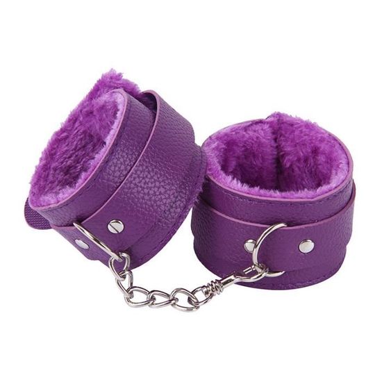 Accessoires Exotiques De Bondage Ensemble De Menottes En Peluche Sexy