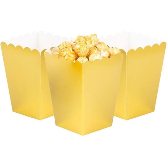 12 Pièces Boîtes À Pop-Corn, Popcorn Carton,Carton Pop Corn Conteneur ...