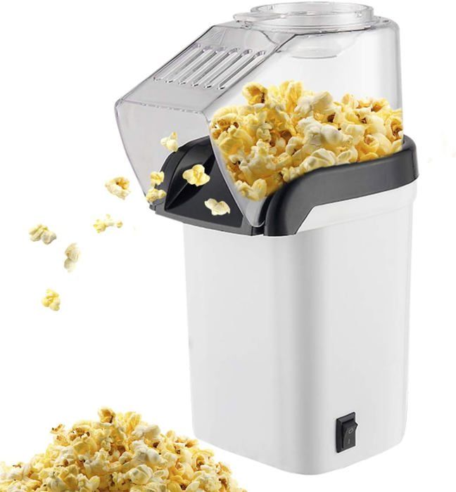 Machine Pop Corn 1200W Graisse Saine & Sans Huile Mini Appareil À Pop ...