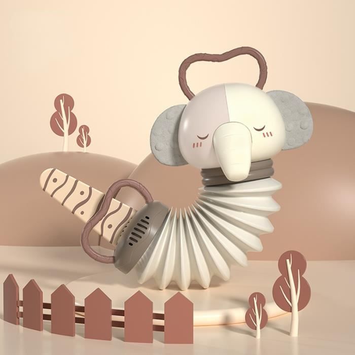 Talkie-walkie,Jouet éducatif en forme d'accordéon pour bébé,Animal de ...