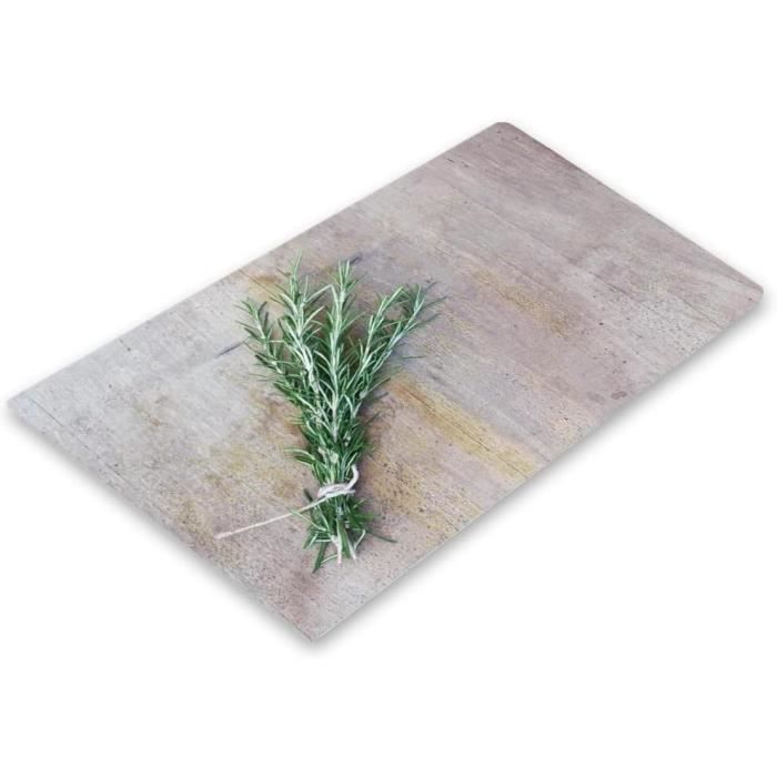Couvercle de plaque vitrocéramique 30 x 52 cm Protection de cuisinière ...