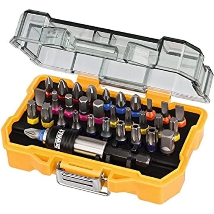 Coffret De 32 Embouts De Vis De 25Mm Robustes Et Précis - Assortiment ...