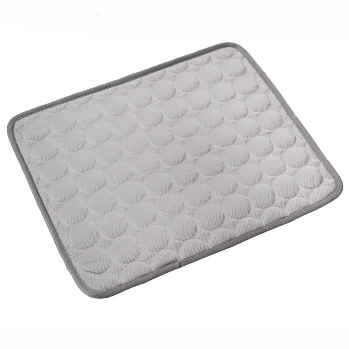 PANIER CHIEN,Tapis rafraîchissant d'été pour chiens et chats,couverture ...