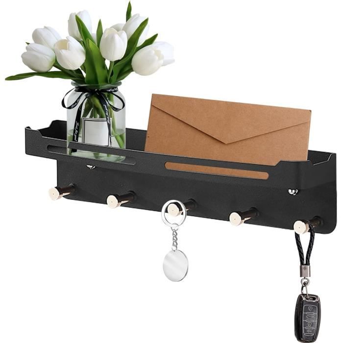 Porte-Clés Mural En Acier Inoxydable Auto-Adhésif Pour Clés, Support À ...