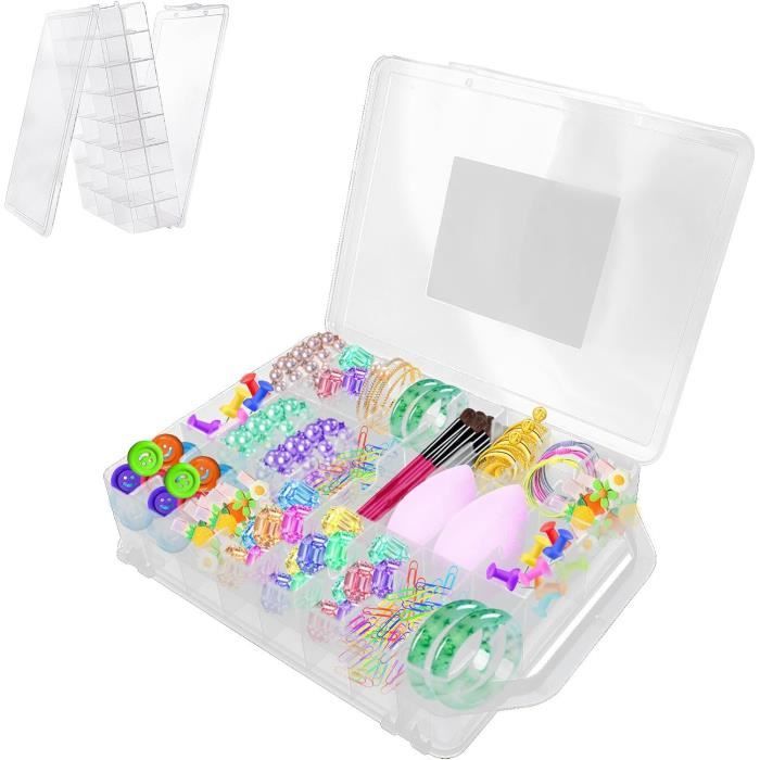 Boîte De Rangement Plastique, Boite Rangement Compartiment En ...