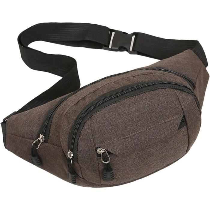 Grand Sac Banane Étanche Pour Homme Et Femme - Sac Banane Multifonction ...
