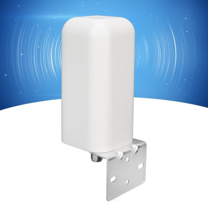 Qiilu Antenne Omnidirectionnelle Extérieure 3G 4G 18DBi 600‑6000Mhz ...