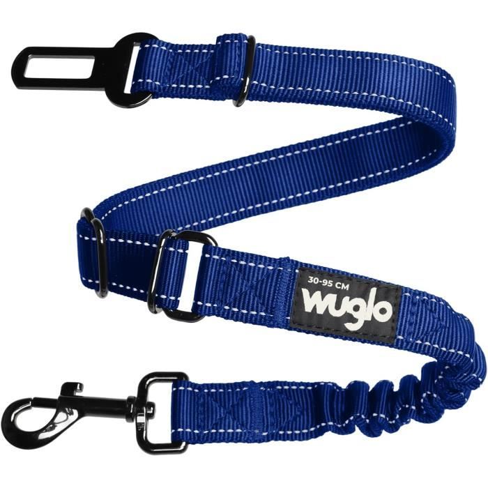 Wuglo Ceinture de Sécurité Chien en Voiture de 30 à 95 cm - Harnais de ...