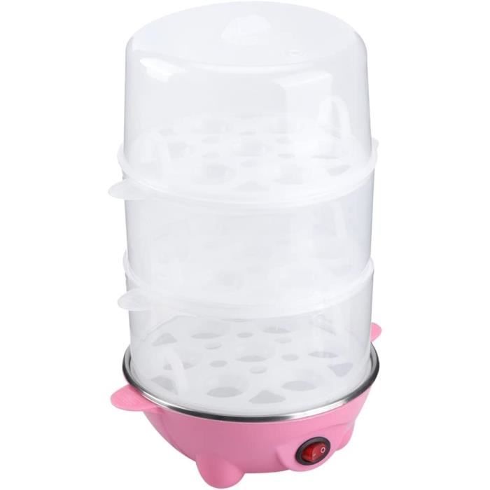 Chaudière À Œufs Électrique, Cuiseur Vapeur À Œufs Rose, Multifonction ...