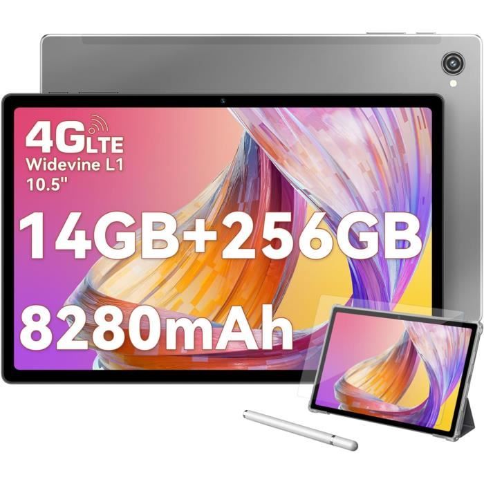 Tab 15 Pro Android 12 Gaming Android Tablette Tactile, 10.5 Pouces ...