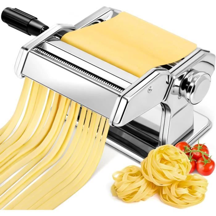 Ostba Machine À Pâtes Manuelle, Pasta Maker En Acier Inoxydable ...