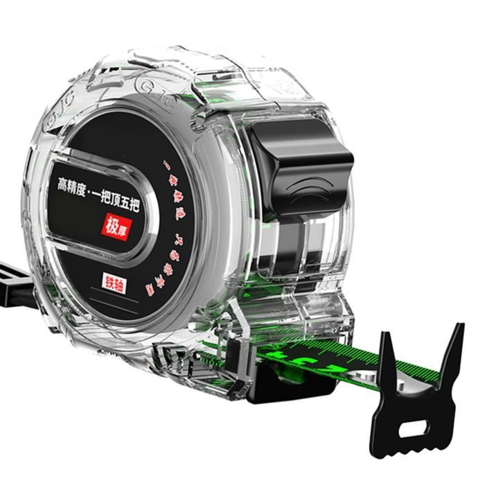 Ruban à mesurer rétractable en acier inoxydable galvanisé épais ...