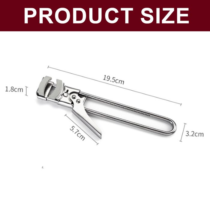 Ouvre-bouteille en acier inoxydable - Réglable et multifonctionnel ...