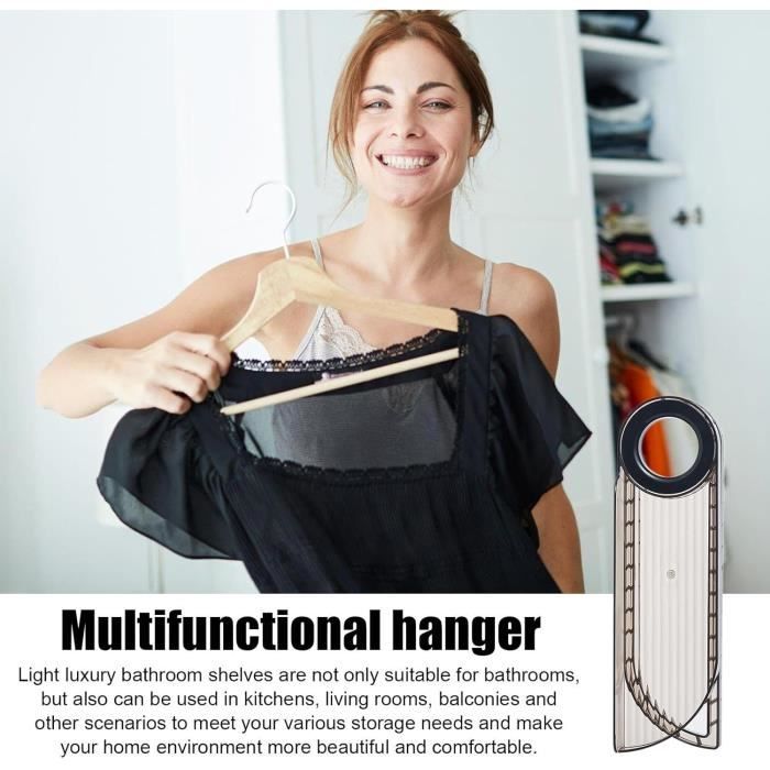 Rangement Pour Cintres | Cintre Mural Pour Buanderie | Support Cintre ...