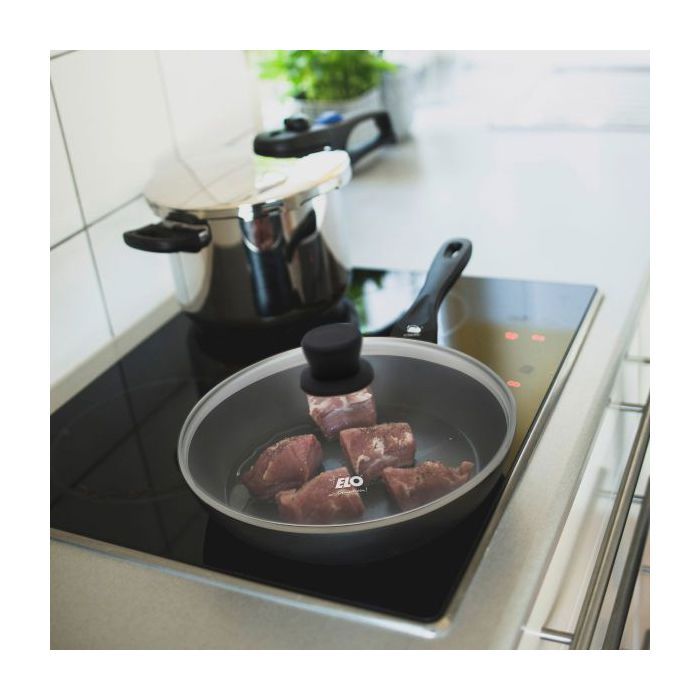 Poêle 28 cm céramique sans PFAS et son couvercle Elo - Cdiscount Maison