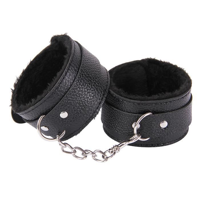 Accessoires Exotiques De Bondage Ensemble De Menottes En Peluche Sexy