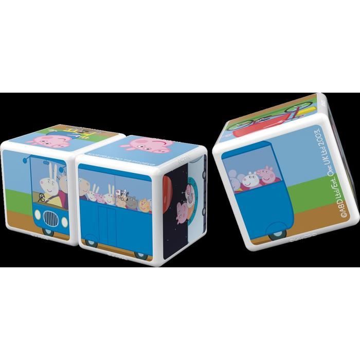MAGICUBE - Peppa Pig voyage avec Peppa (3 cubes) - Cdiscount Jeux - Jouets