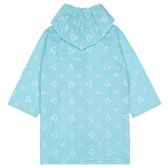 Peppa Pig Imperméable turquoise avec capuche, cape pour une fille 2-3 ...